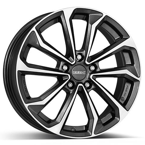4 x Dezent KS dark Gunmetal / Polished