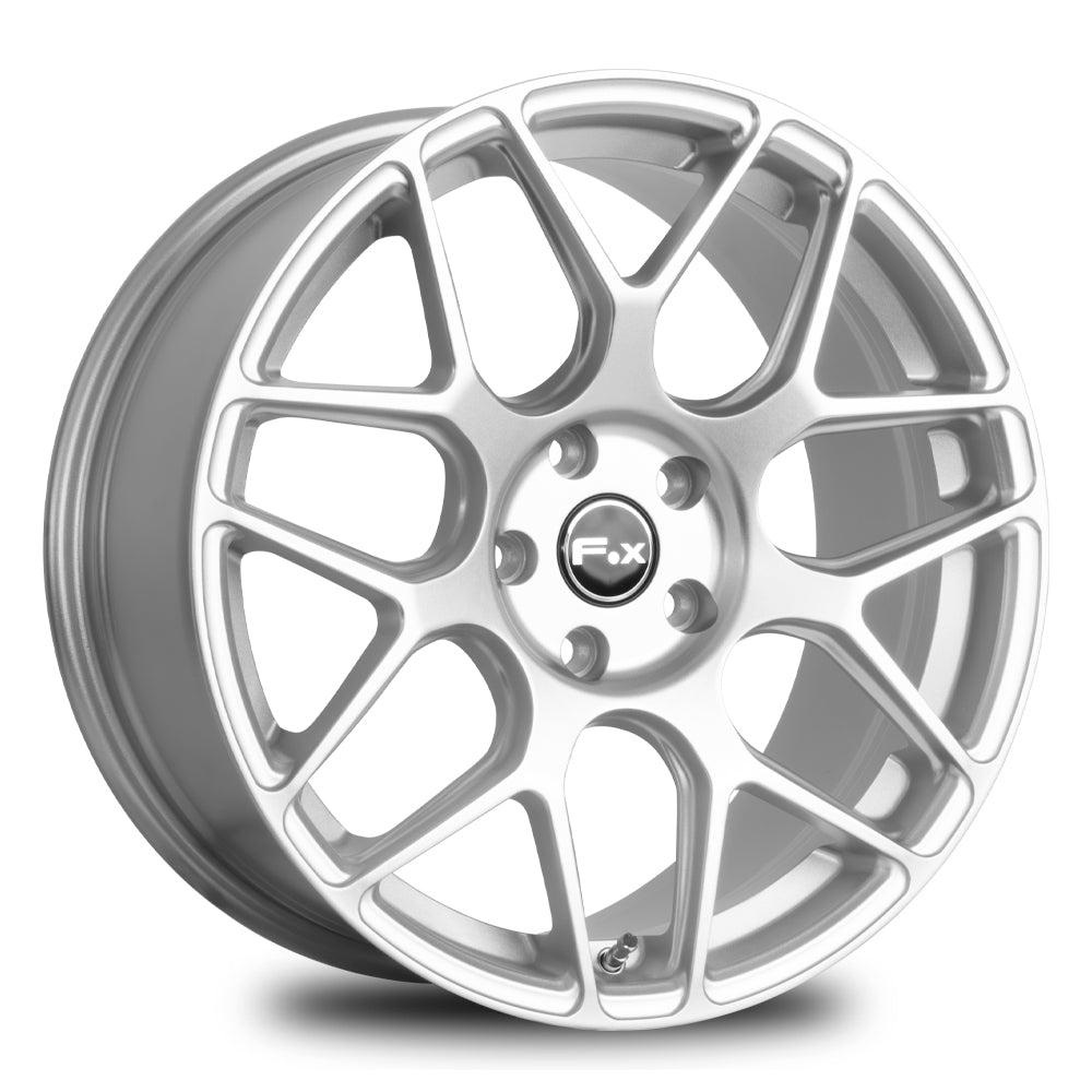 4 x FOX PF3 SATIN SILVER