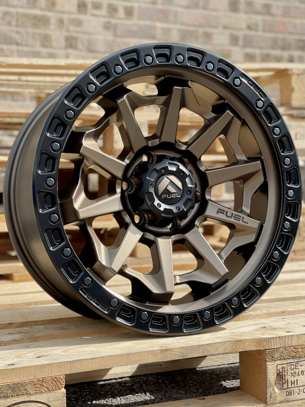20" Ford Ranger Fuel Covert Bronze Alloy Wheels & Tyres