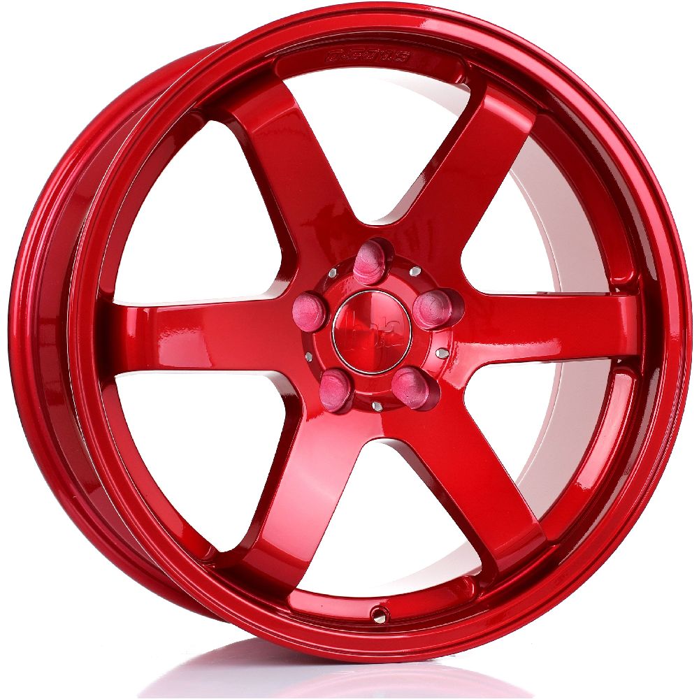 BOLA B1 CANDY RED & 225/40R19 CO SC5 89Y SSR*
