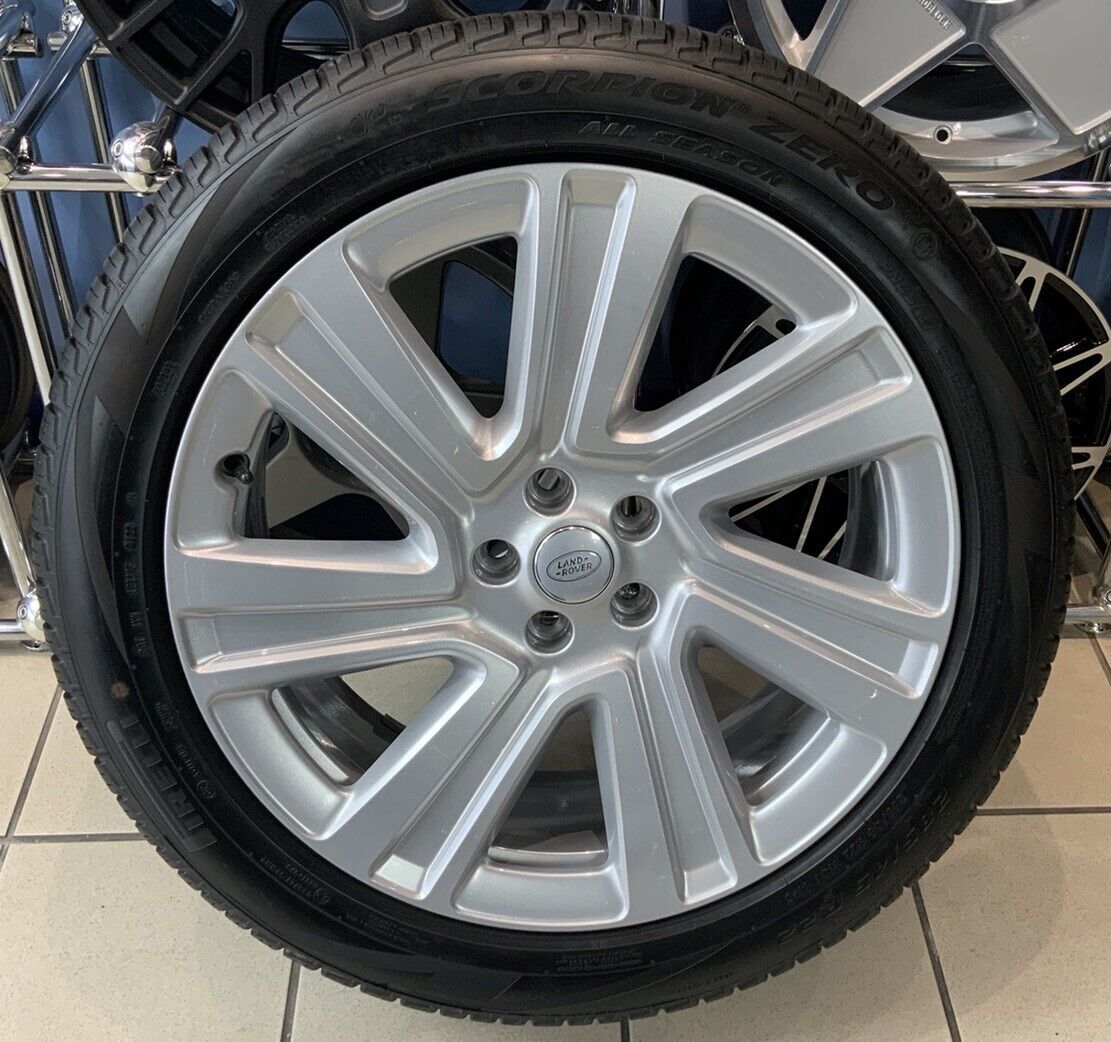 GENUINE RANGE ROVER L460 22" STYLE 7023 ALLOY WHEELS & TYRES
