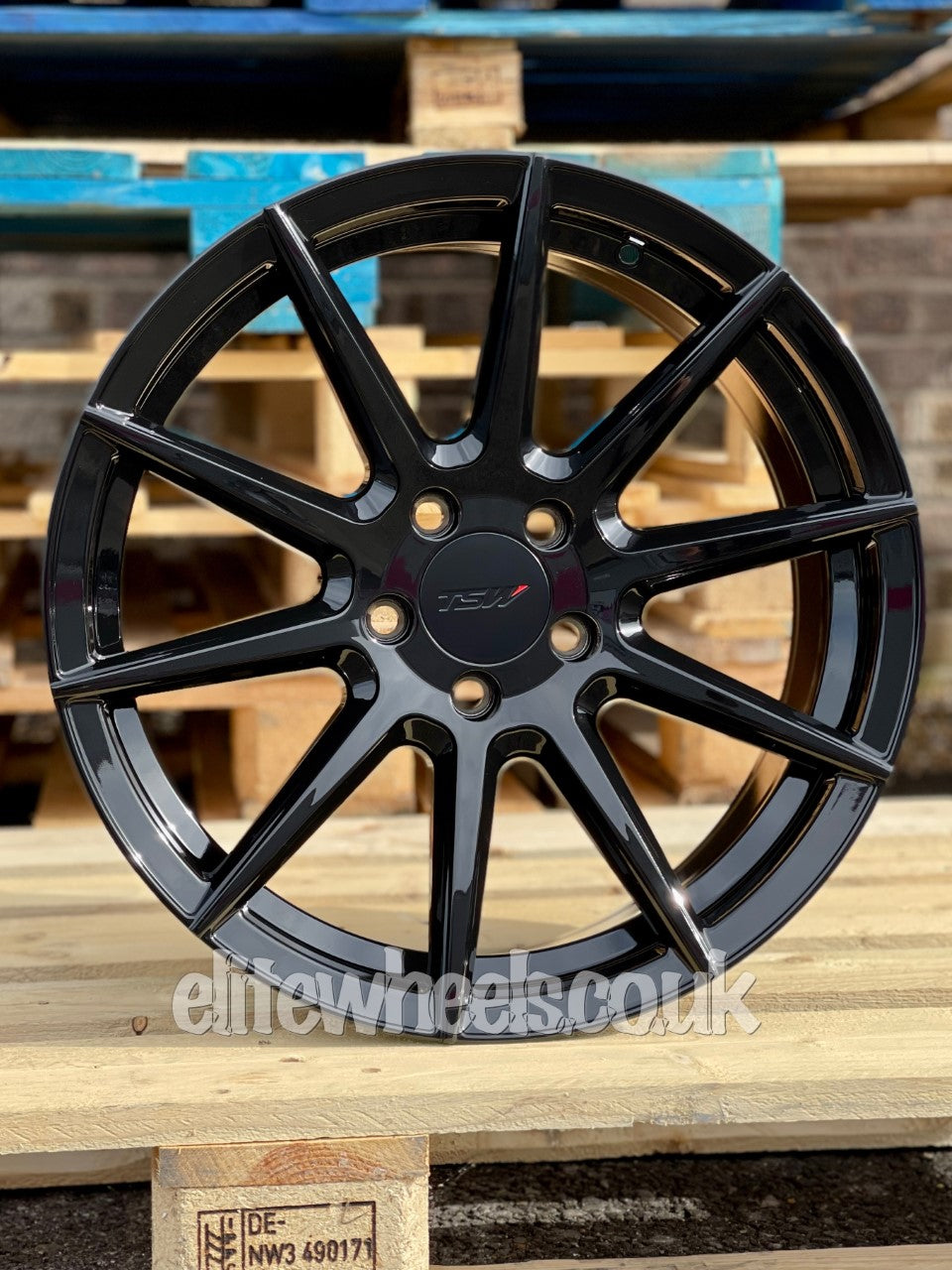 18" Volkswagen Golf Audi A3 TSW Clypse Gloss Black Alloys