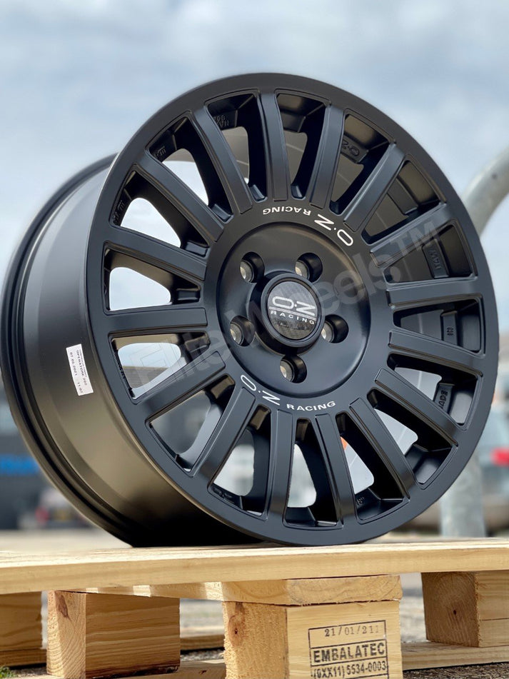 17" OZ Rally Raid Matt Black Volkswagen Crafter MAN TGE Alloys & Tyres